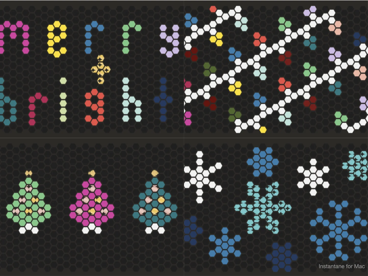 Christmas Tile Mat Ideas — Breezing Through