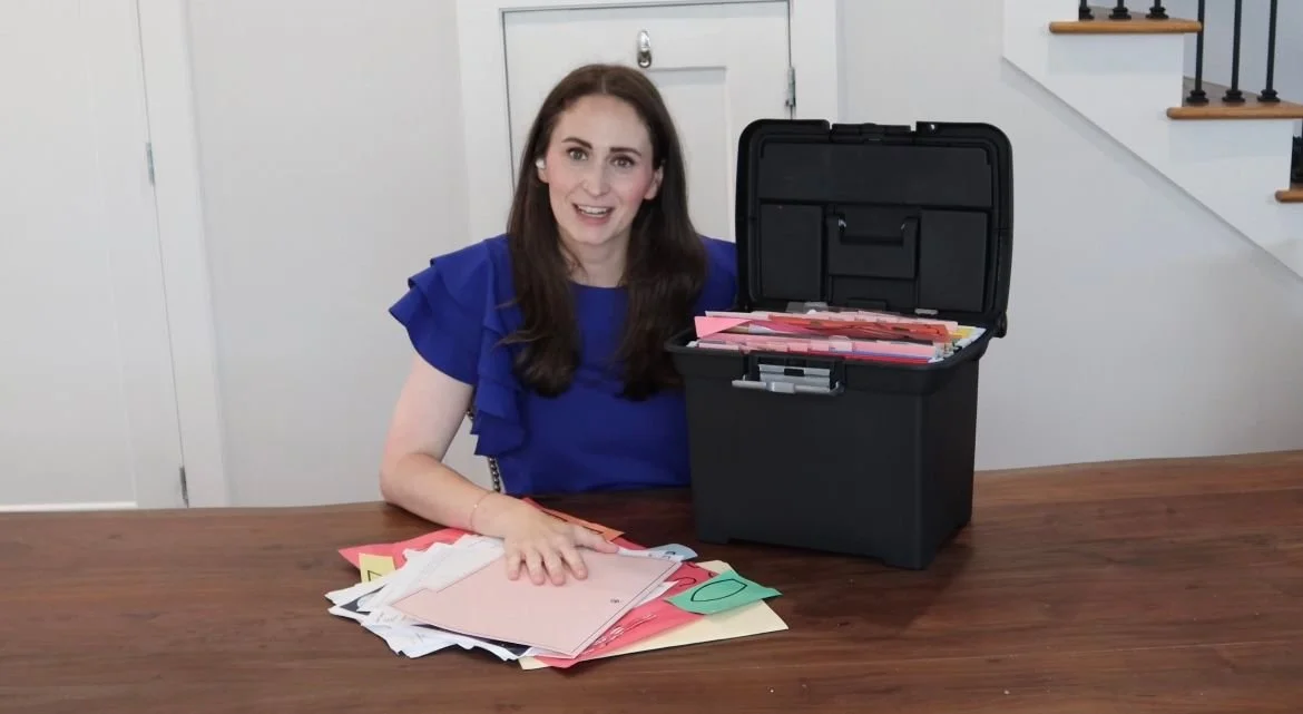 Closing Out the School Year Using the Forever File Box — Breezing Through