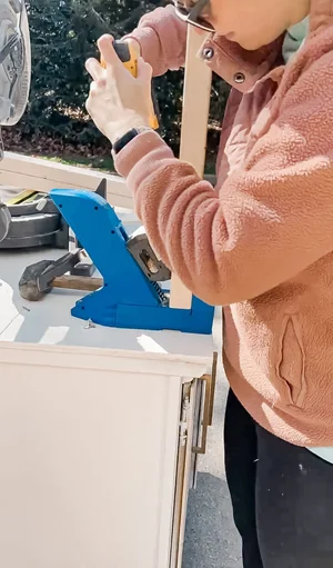 DIY King Bed Frame — Breezing Through