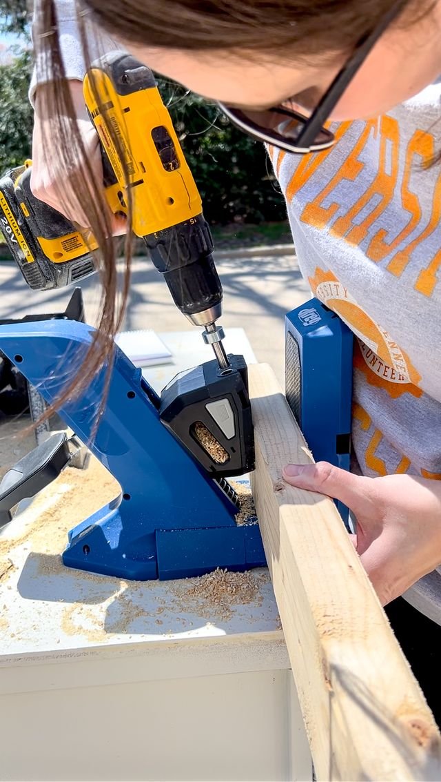 DIY Laundry Room Table — Breezing Through
