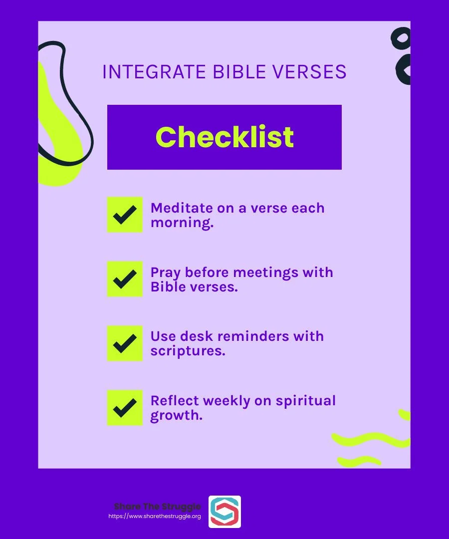 10 Bible Verses to Help You Pray Through Work Stress — Share the Struggle