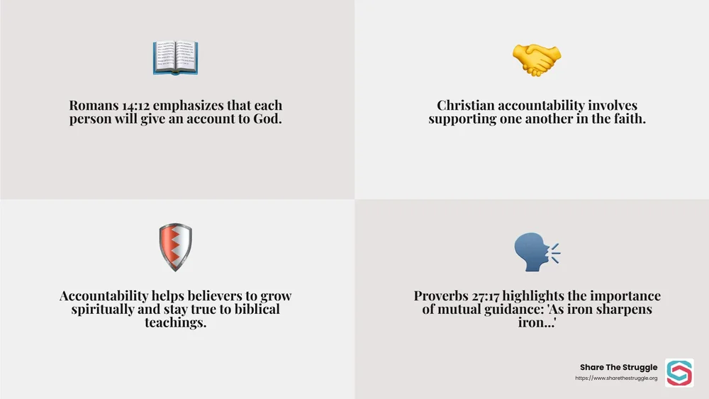 Biblical Accountability: Holding Each Other to Higher Standards — Share ...