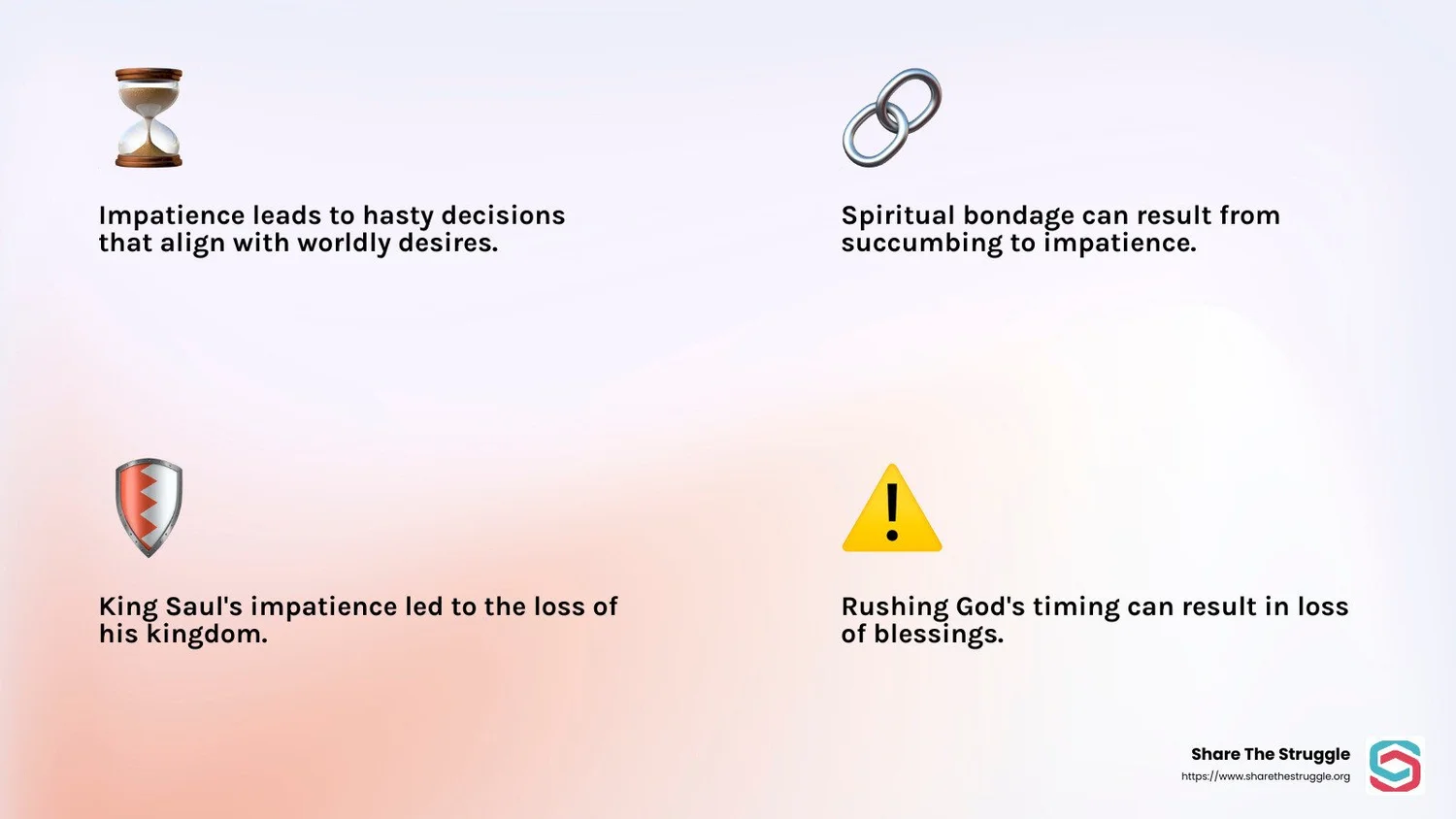 Biblical Impatience: How It Affects Your Faith and Life — Share the ...