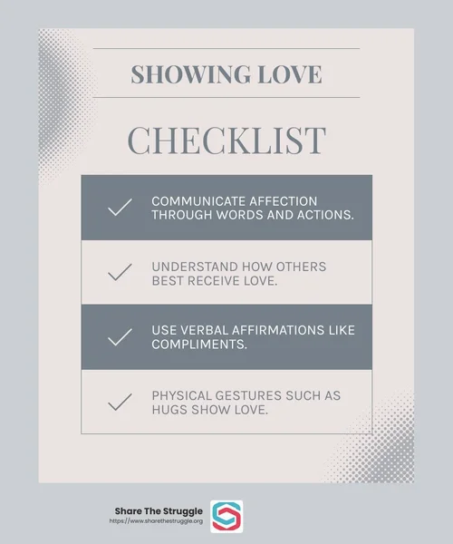 Expressing Love: 37 Ways to Show You Care — Share the Struggle