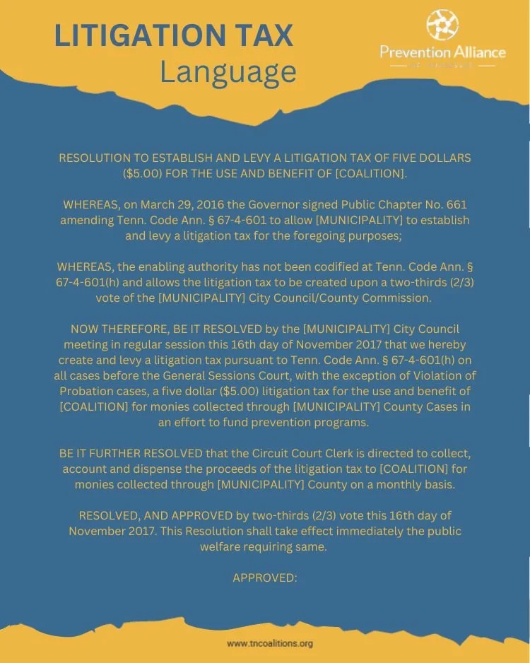 Prevention Resources — Prevention Alliance of Tennessee