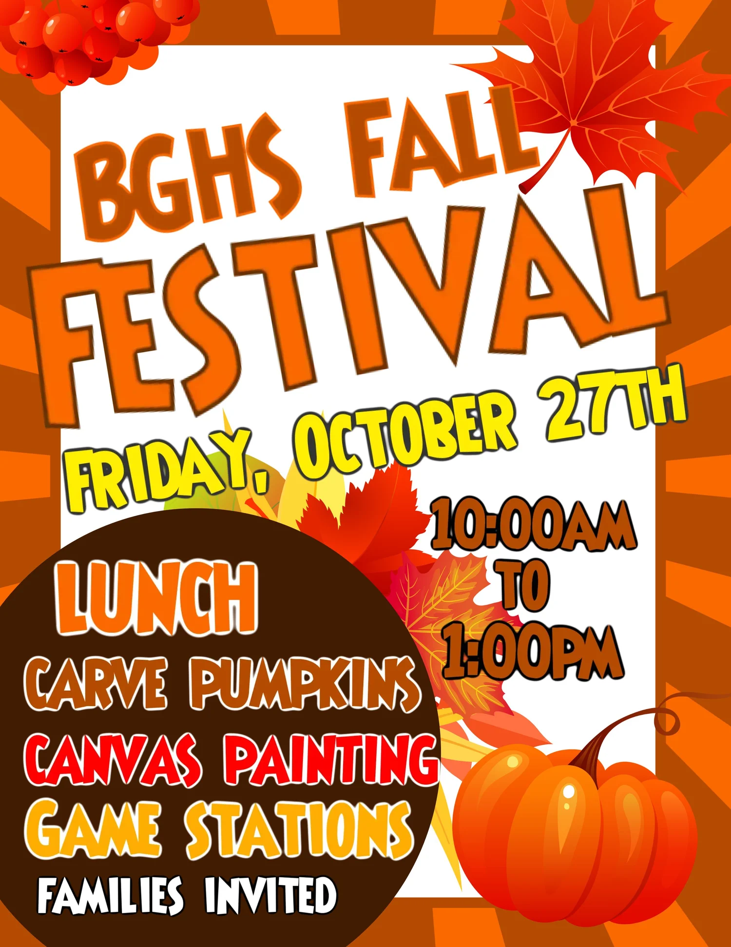 Bridge Gate High School’s Fall Festival - Bridge Gate Community School