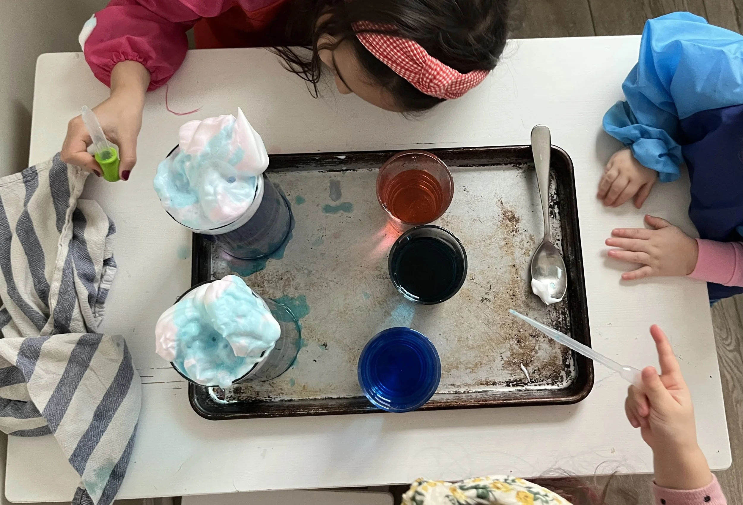 Make it Rain! Shaving Cream Cloud Activity — Filling Our Days