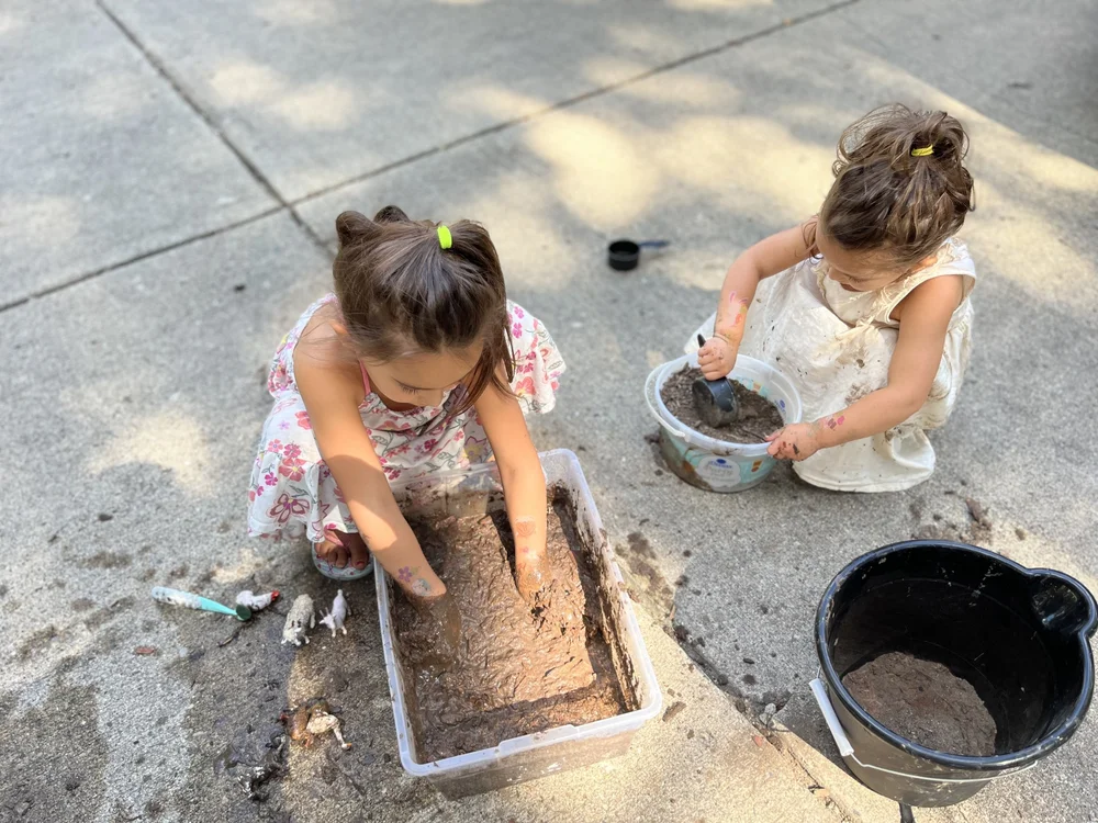 Farm Animal Mud Bath Sensory Bin — Filling Our Days