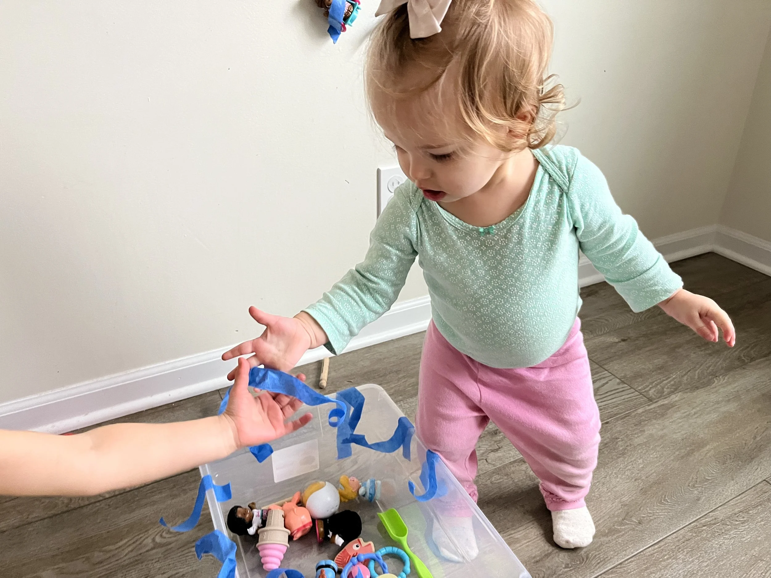 Toddler Toy Rescue Wall Activity — Filling Our Days