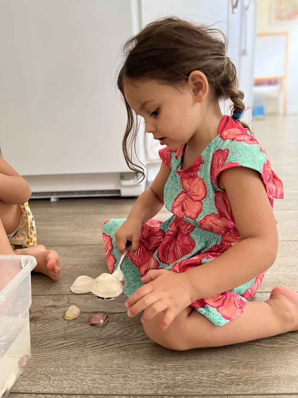 Beach Themed Seashell Transfer Activity — Filling Our Days