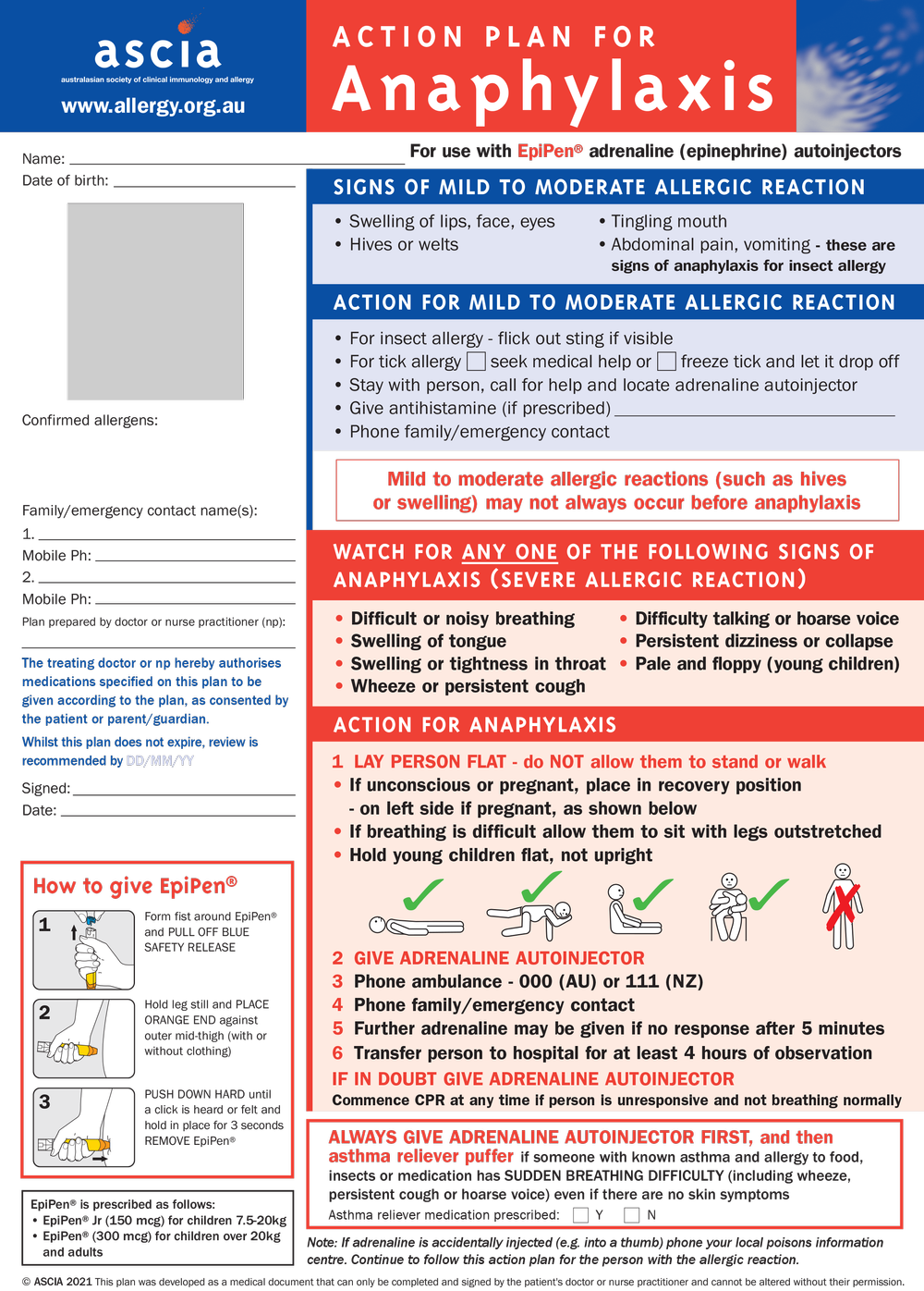 Anaphylaxis Awareness & Training for Early Learning Centres — Synergy ...