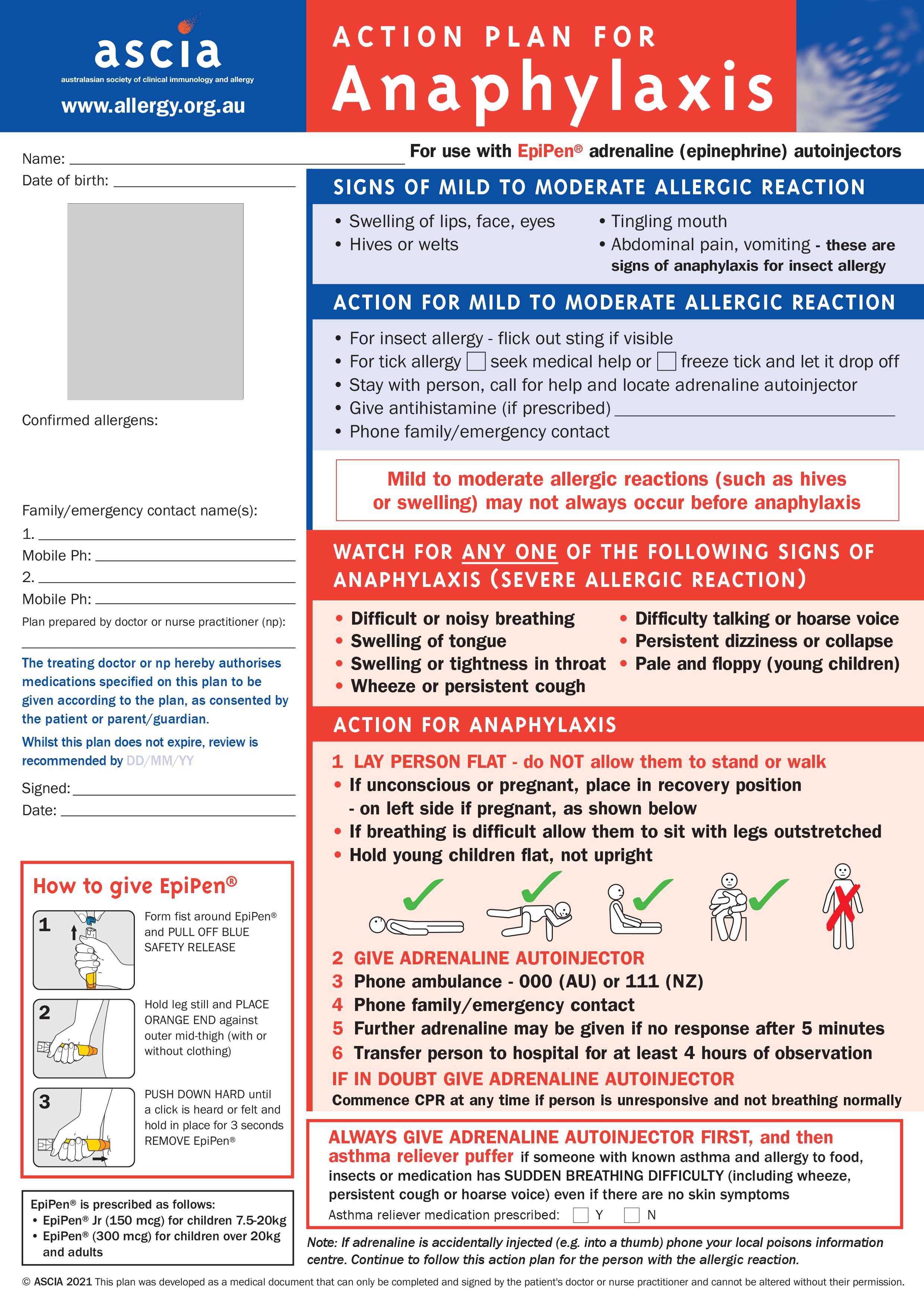 Anaphylaxis Awareness & Training for Early Learning Centres — Synergy ...