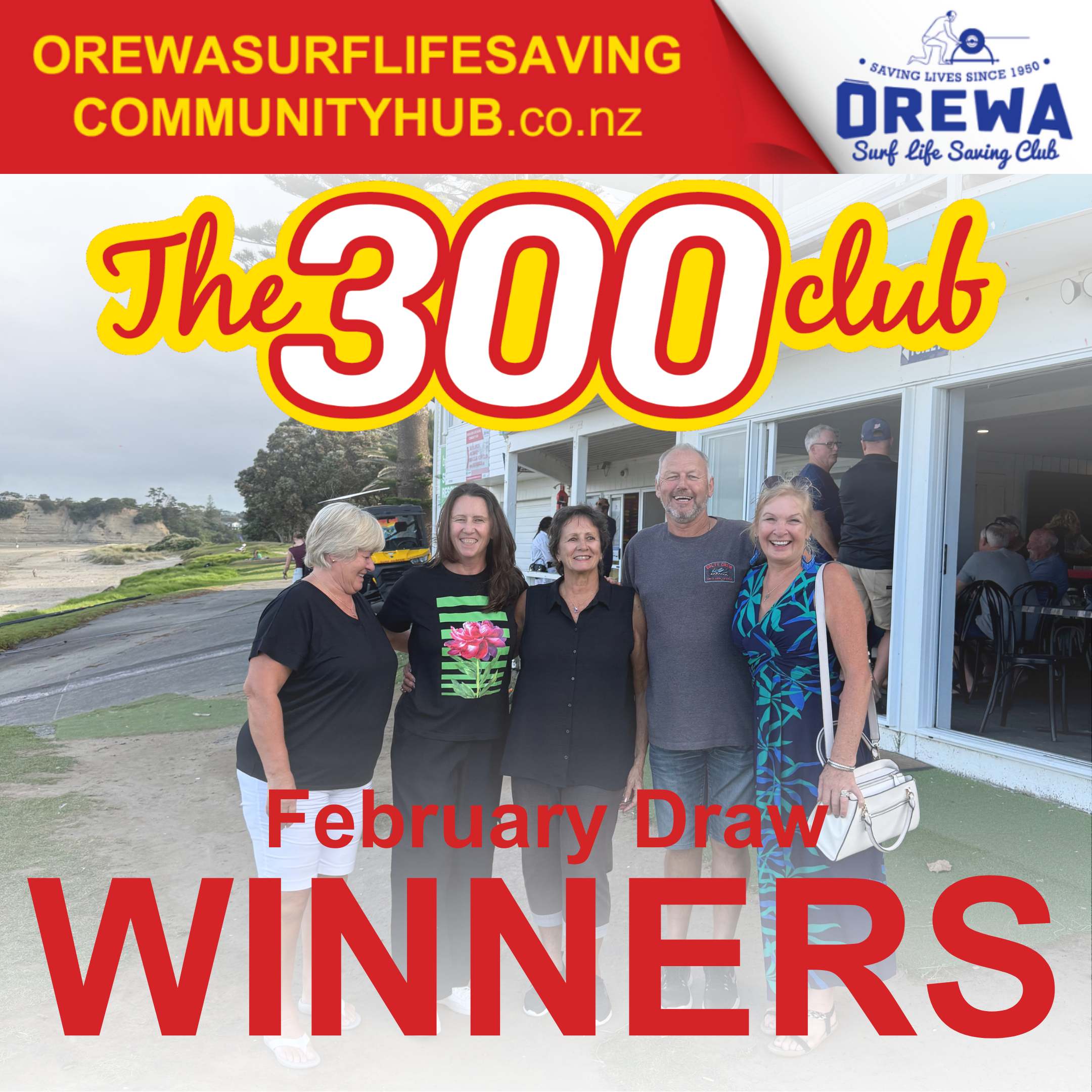 The 300 Club — Ōrewa Surf Life Saving Club