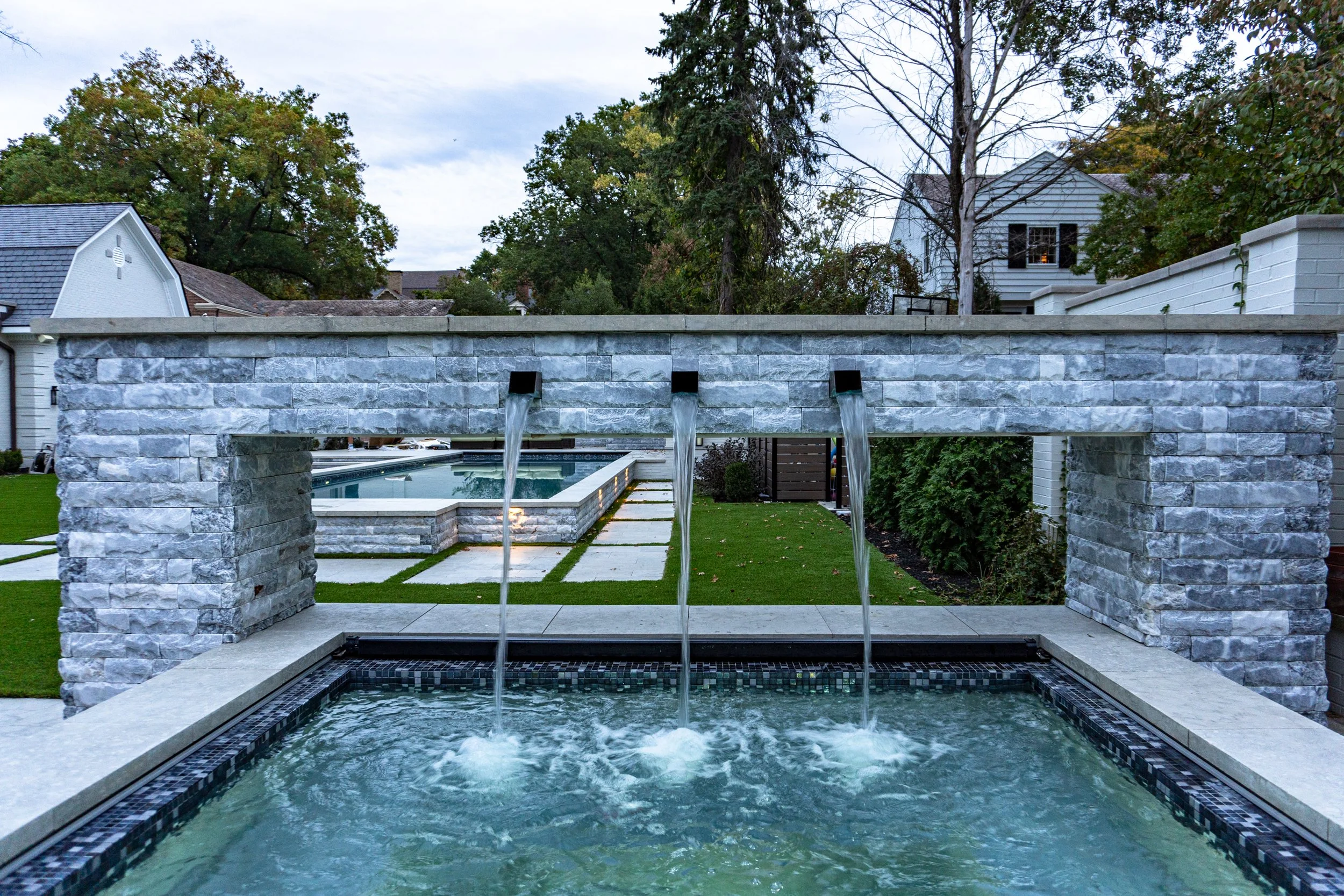 PSW | Luxury Pool, Patio & Outdoor Kitchen Retreat | PSW Custom Build