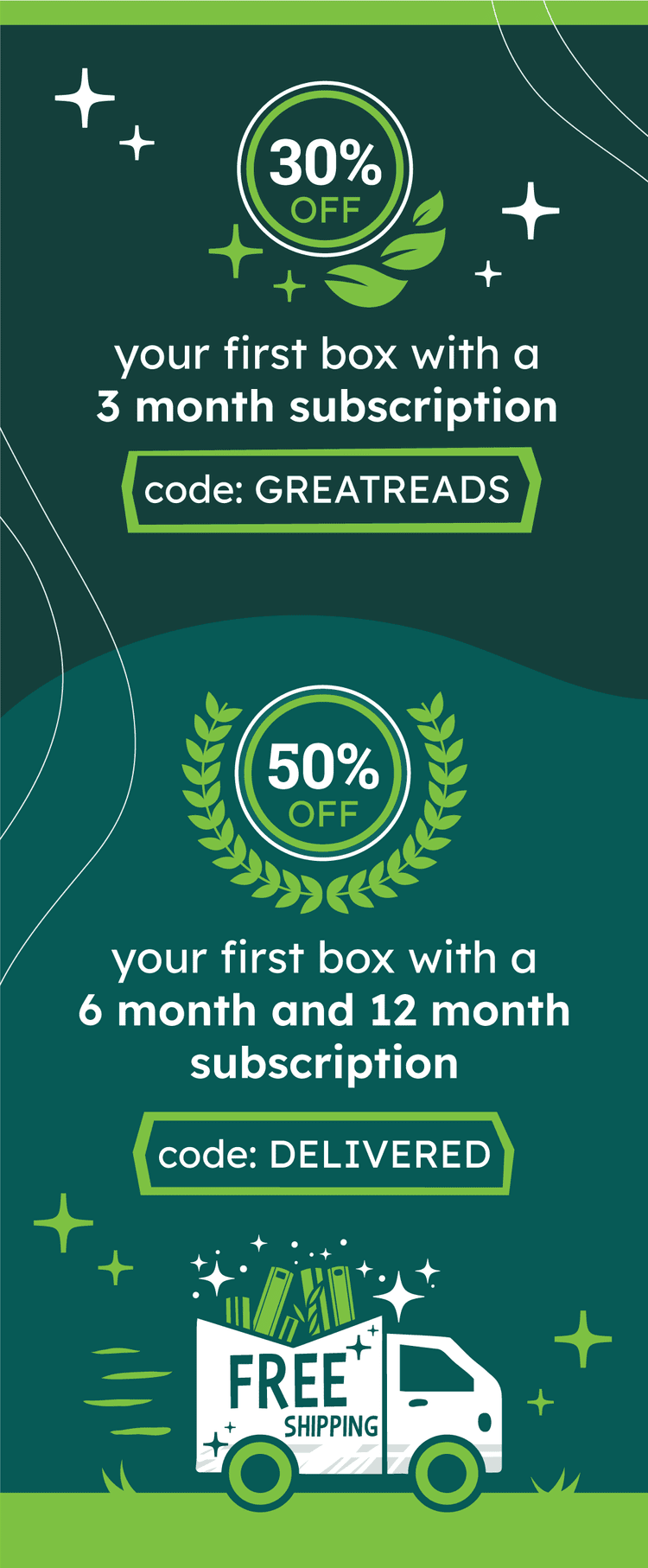 Box of Books - Great Reads Delivered