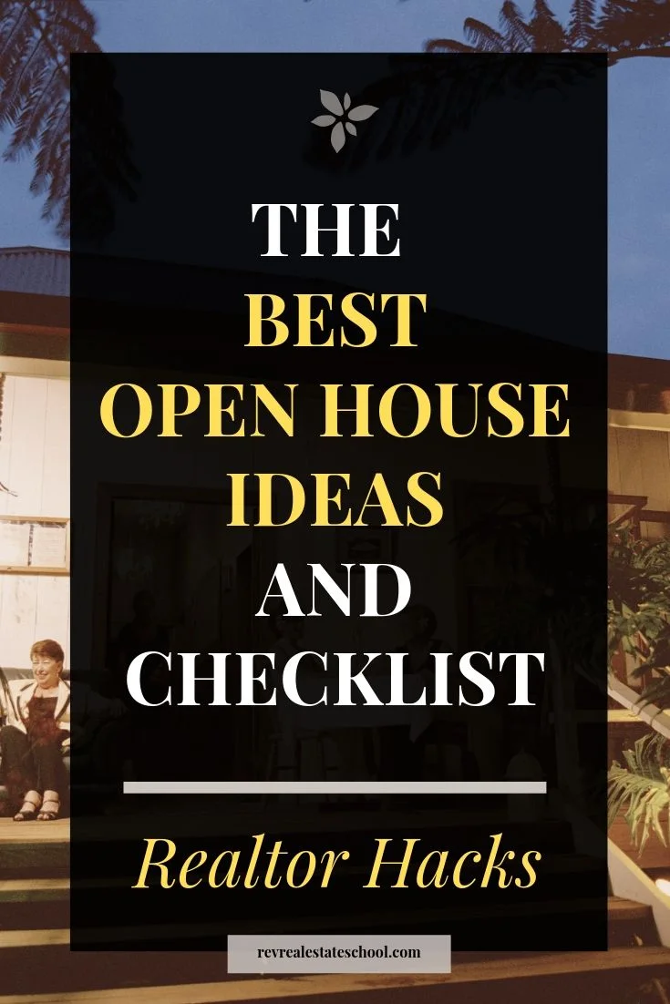 31 Savvy Real Estate Open House Ideas and Scripts for 2021 | Rev Real ...