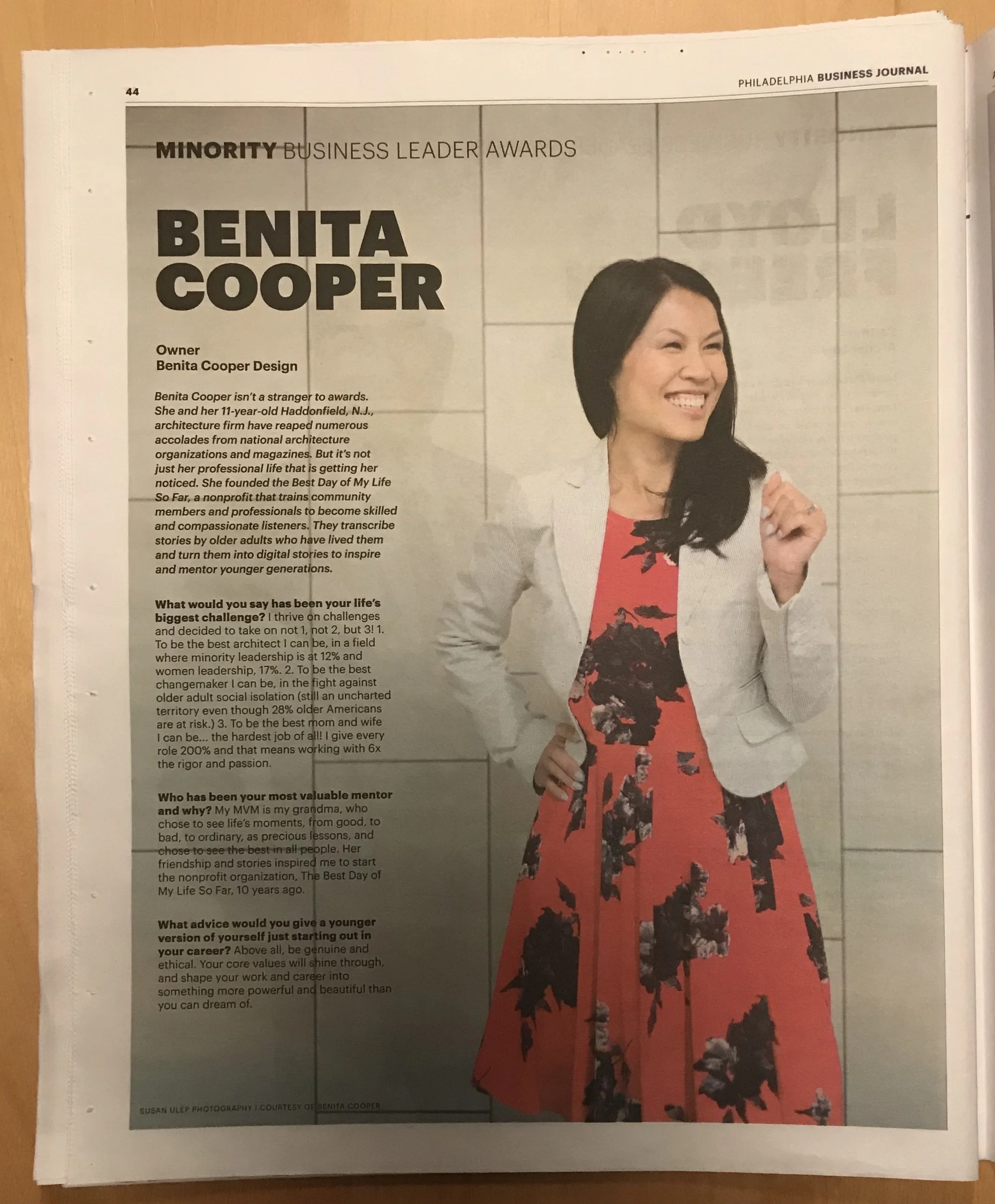 About — Benita Cooper Design