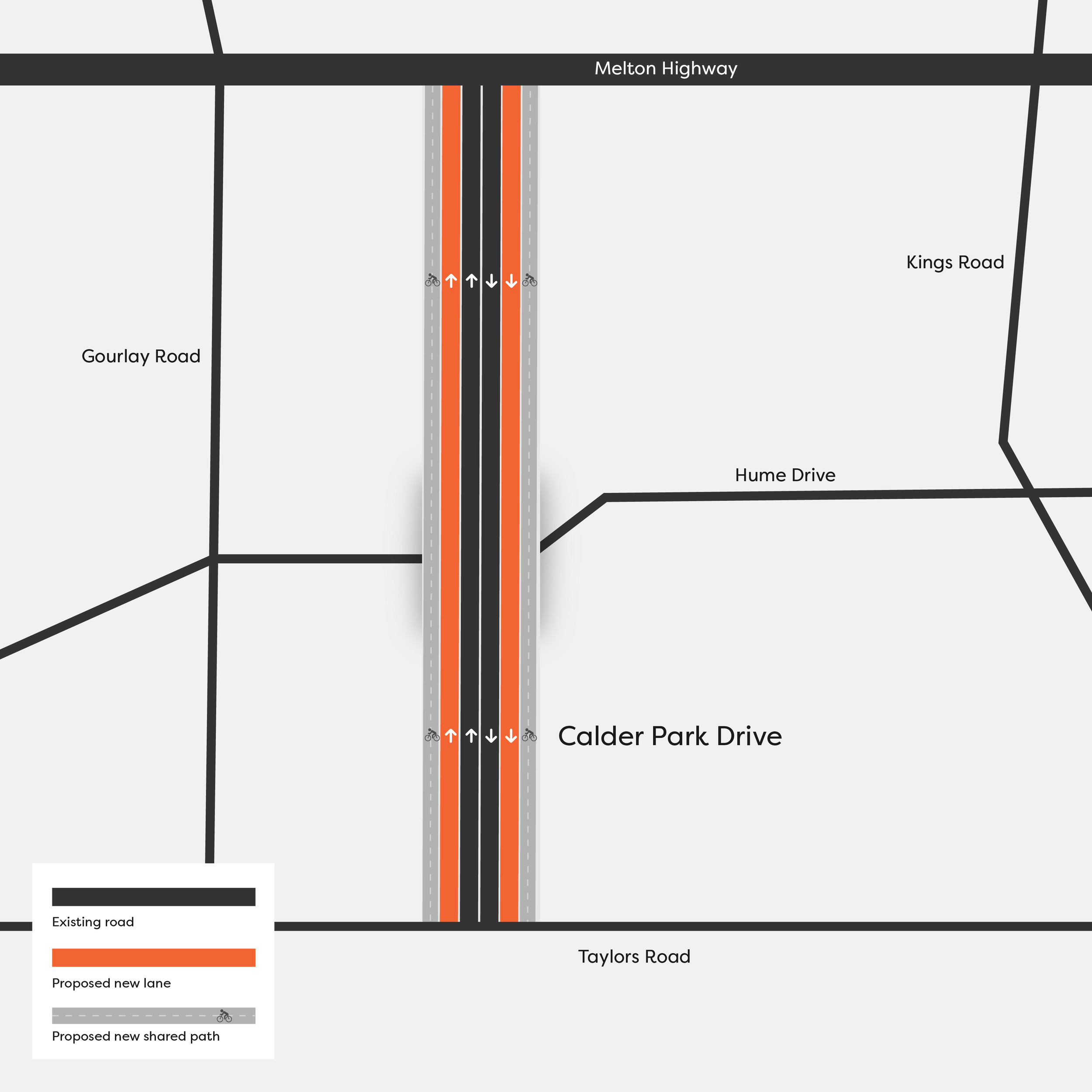 Calder Park Drive, Westwood Drive & Robinsons Road — Moving Melton