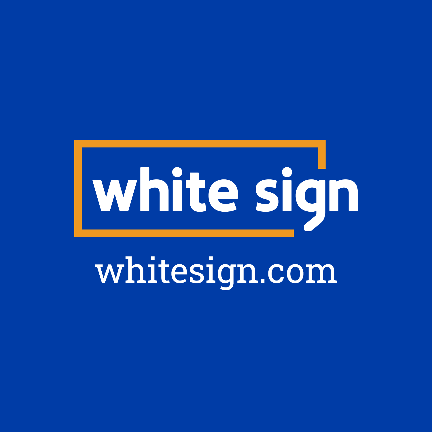 White Sign Company