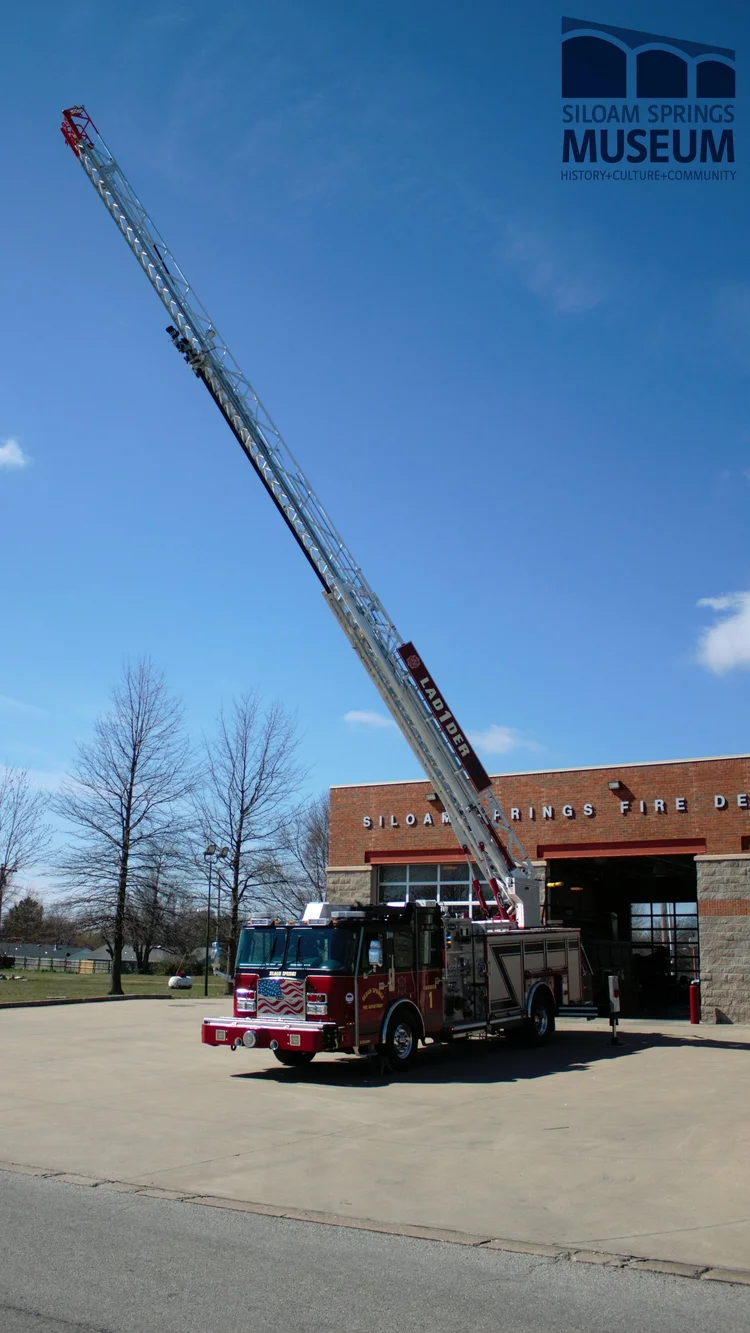 Siloam's First Motorized Fire Truck — Siloam Springs Museum