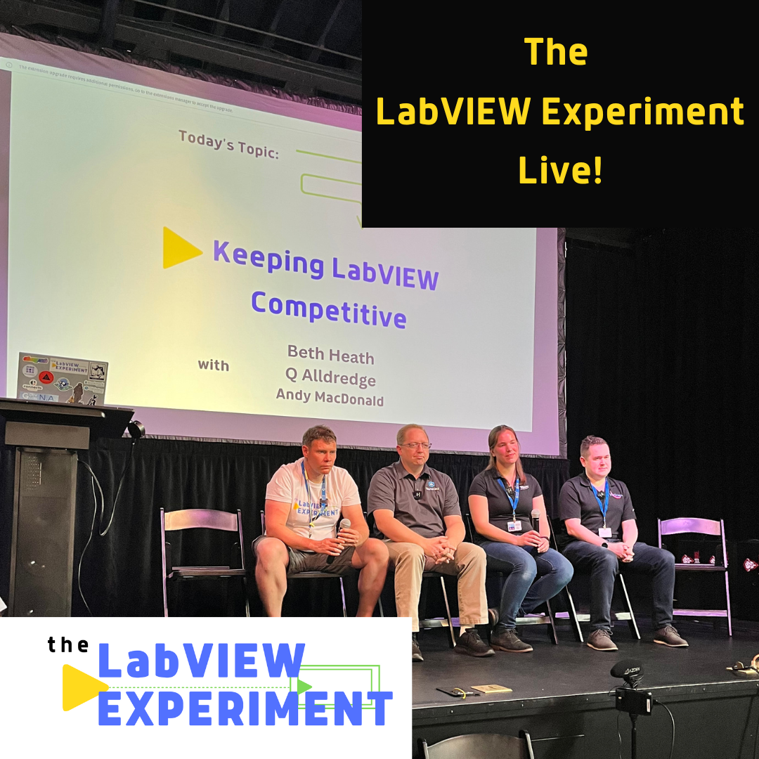 Episode 24 The Labview Experiment Live Q Alldredge Beth Heath Andy Macdonald — The Labview