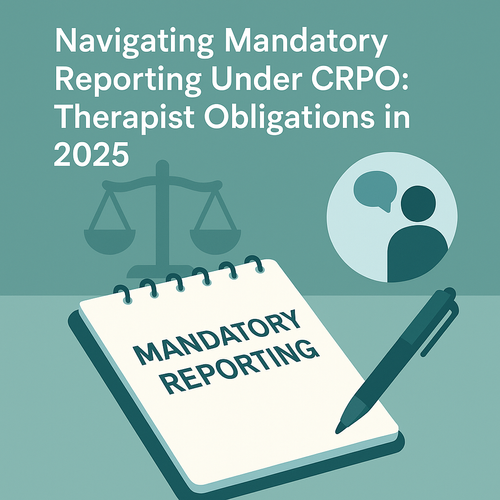 CRPO & Clinical Supervision Resources for Ontario Therapists ...