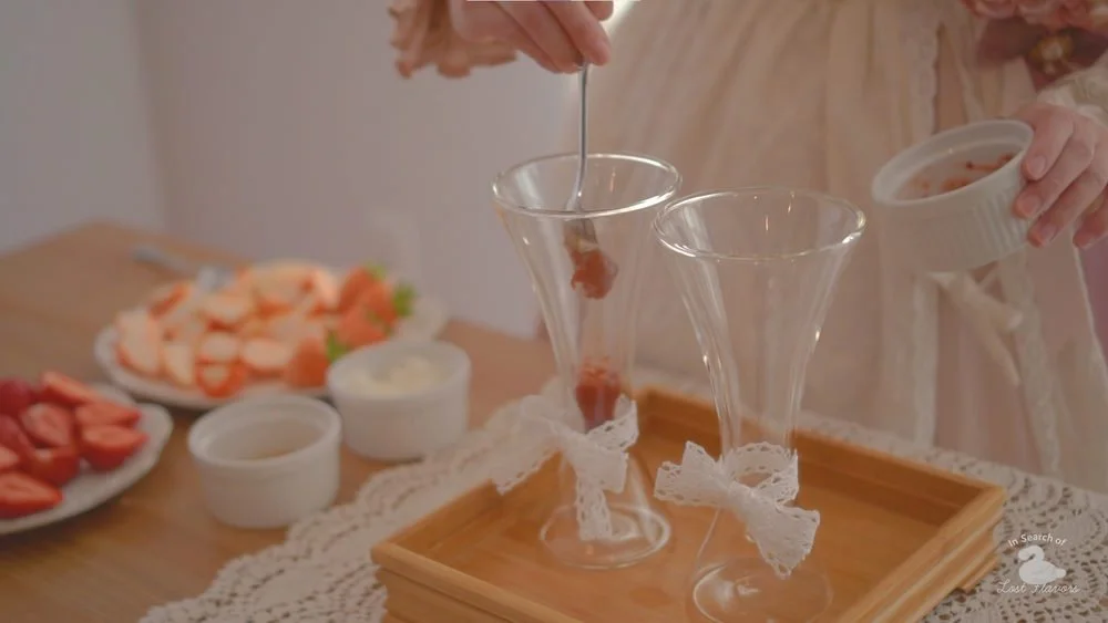Awayuki Strawberry Parfait — In Search of Lost Flavors