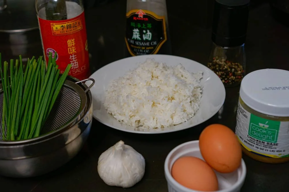 Egg and Chive Fried Rice — In Search of Lost Flavors