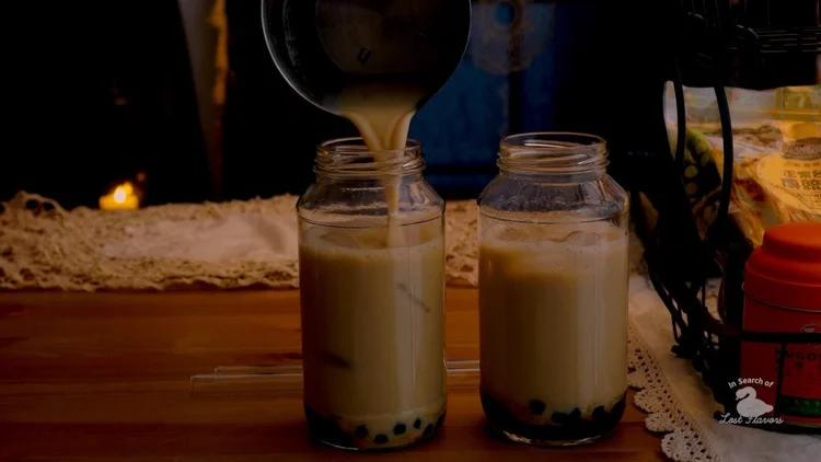 Black Milk Tea Boba Recipe (Hot or Iced) — In Search of Lost Flavors