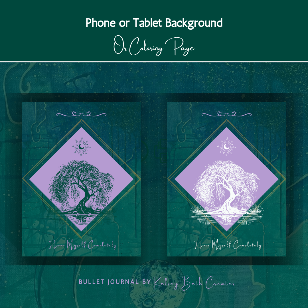 My Journey to Self-Mastery Bullet Journal and Affirmations Digital ...