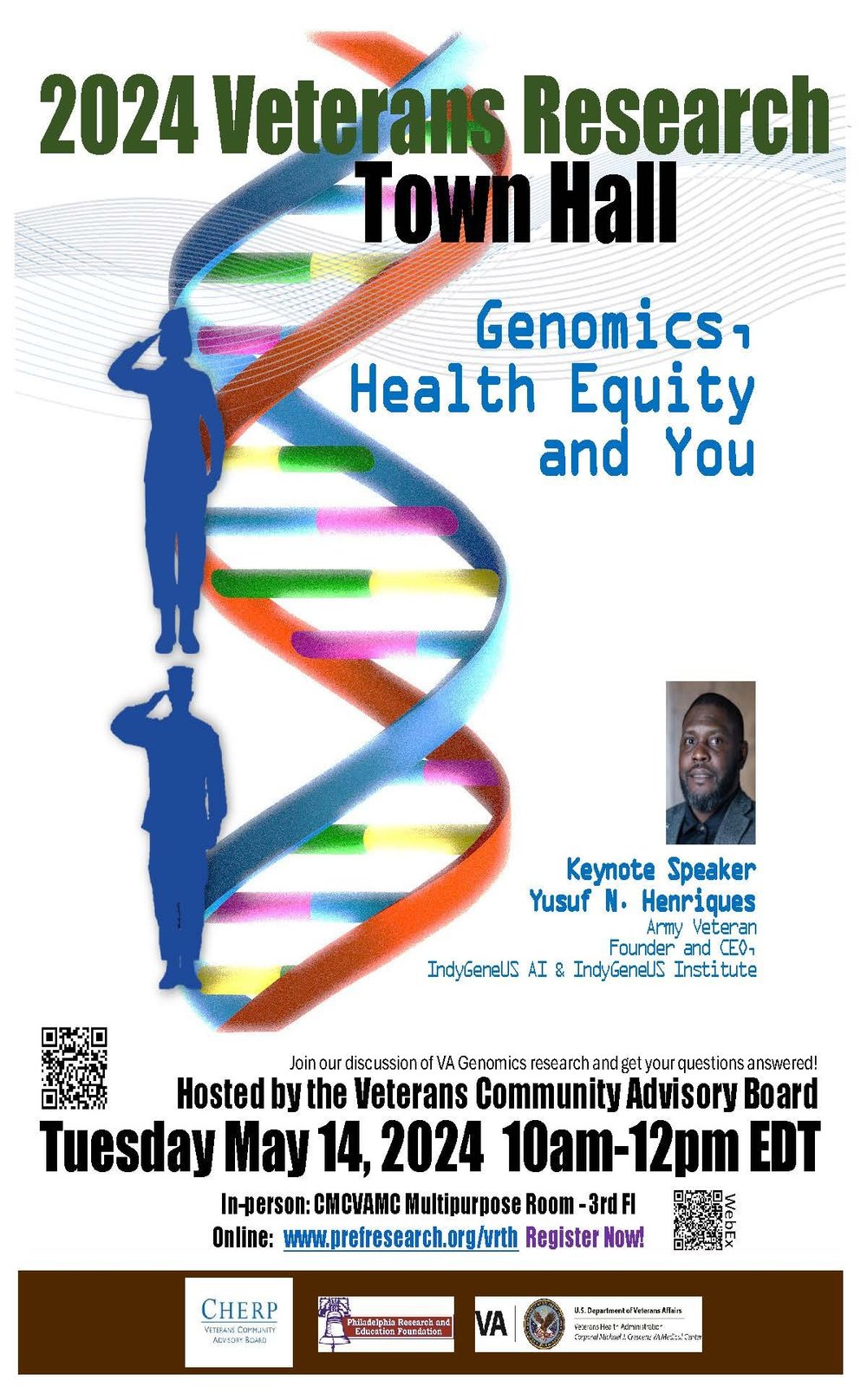 Veterans Research Town Hall — PREF Foundation