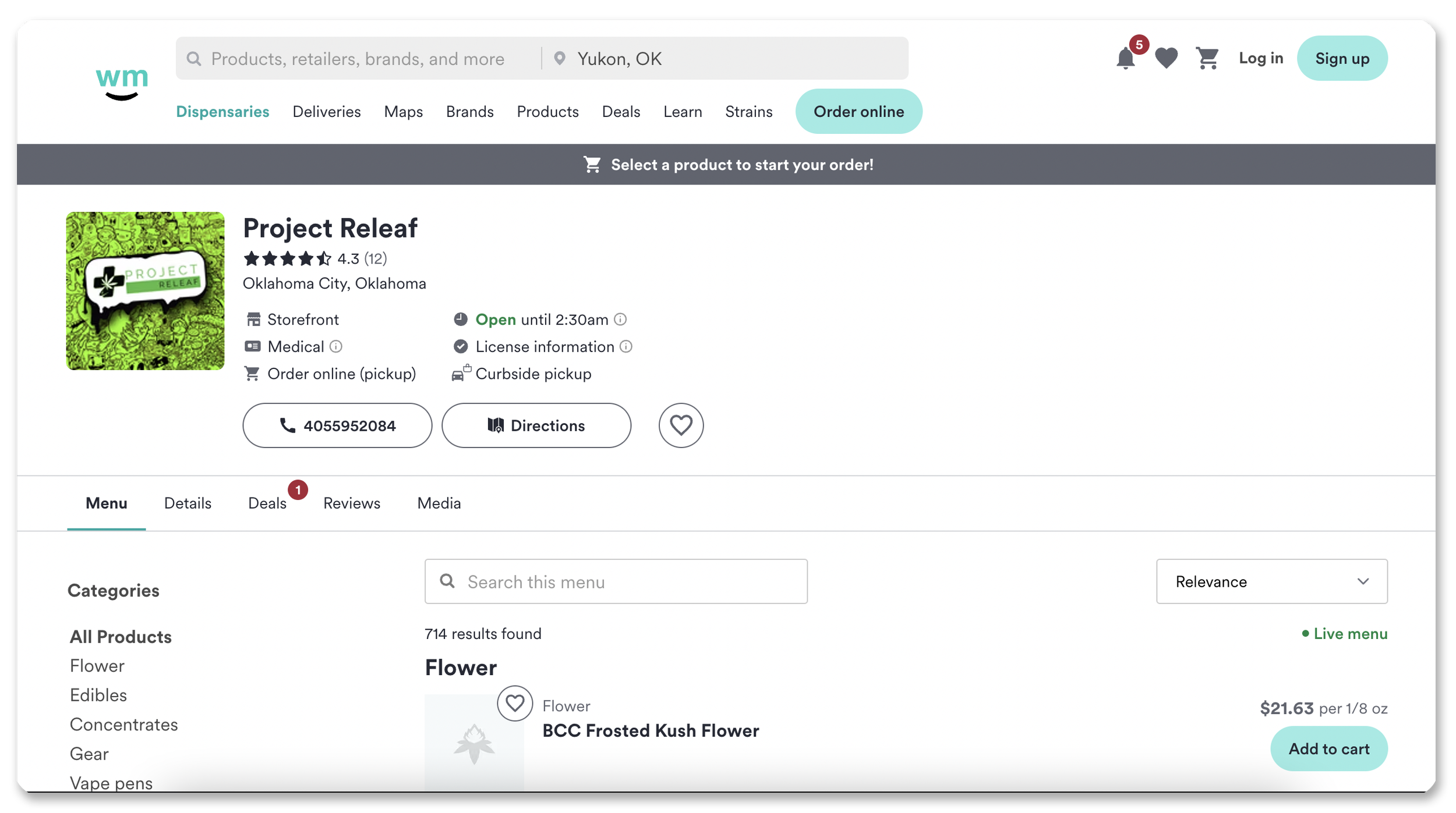 Project Releaf Dispensary