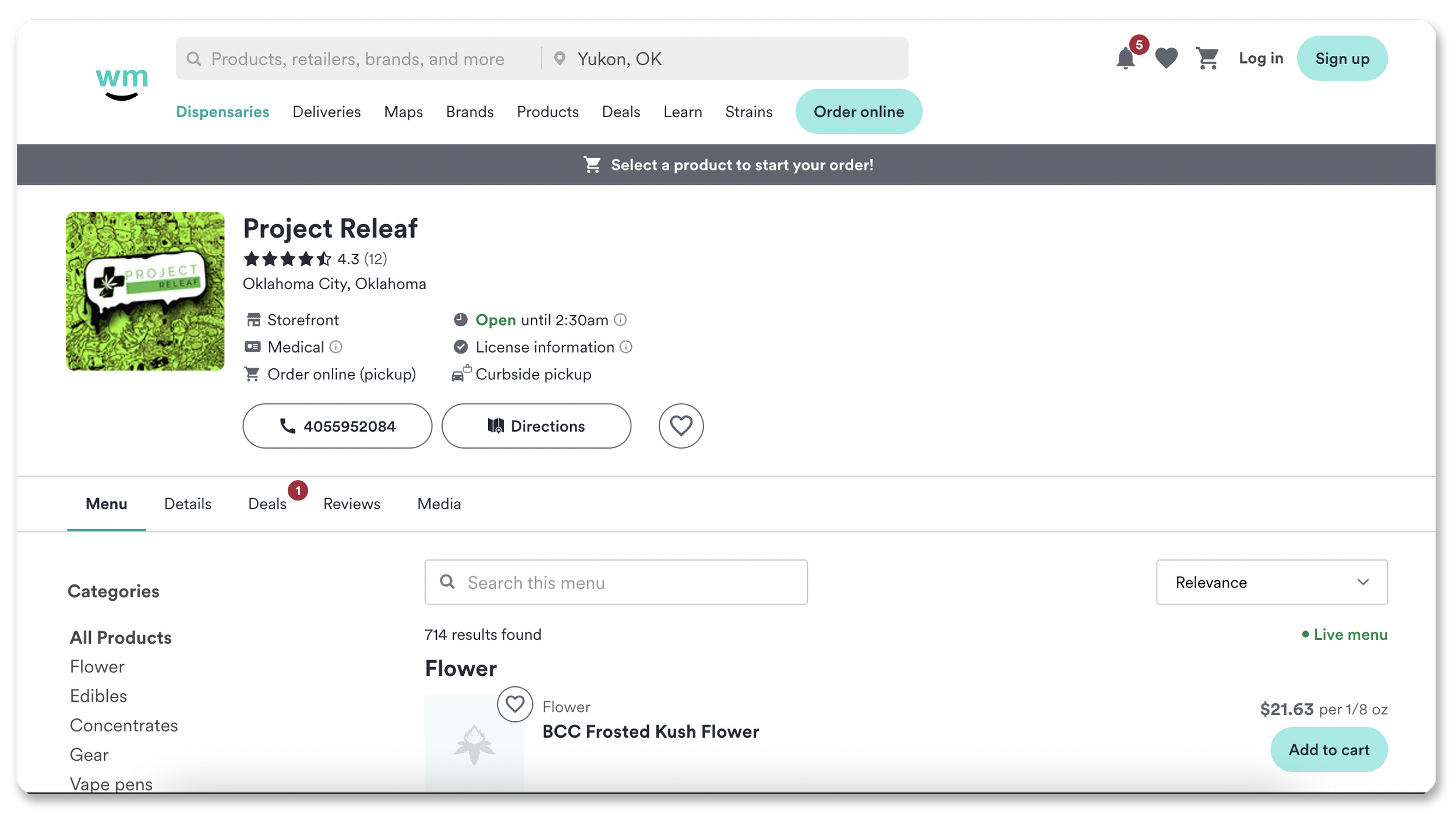 Project Releaf Dispensary