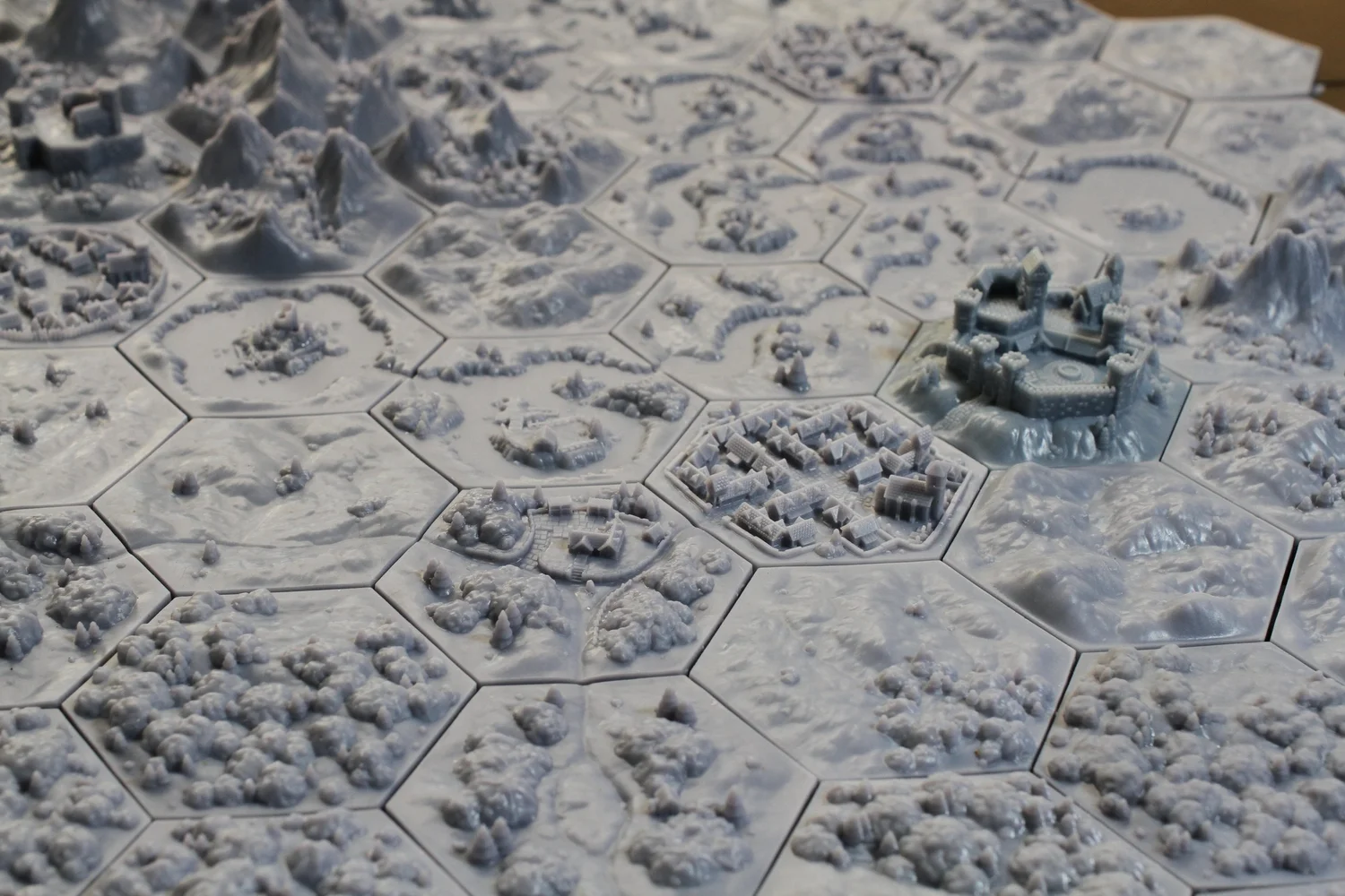 Hexton Hills | Modular 3D Campaign Hexes
