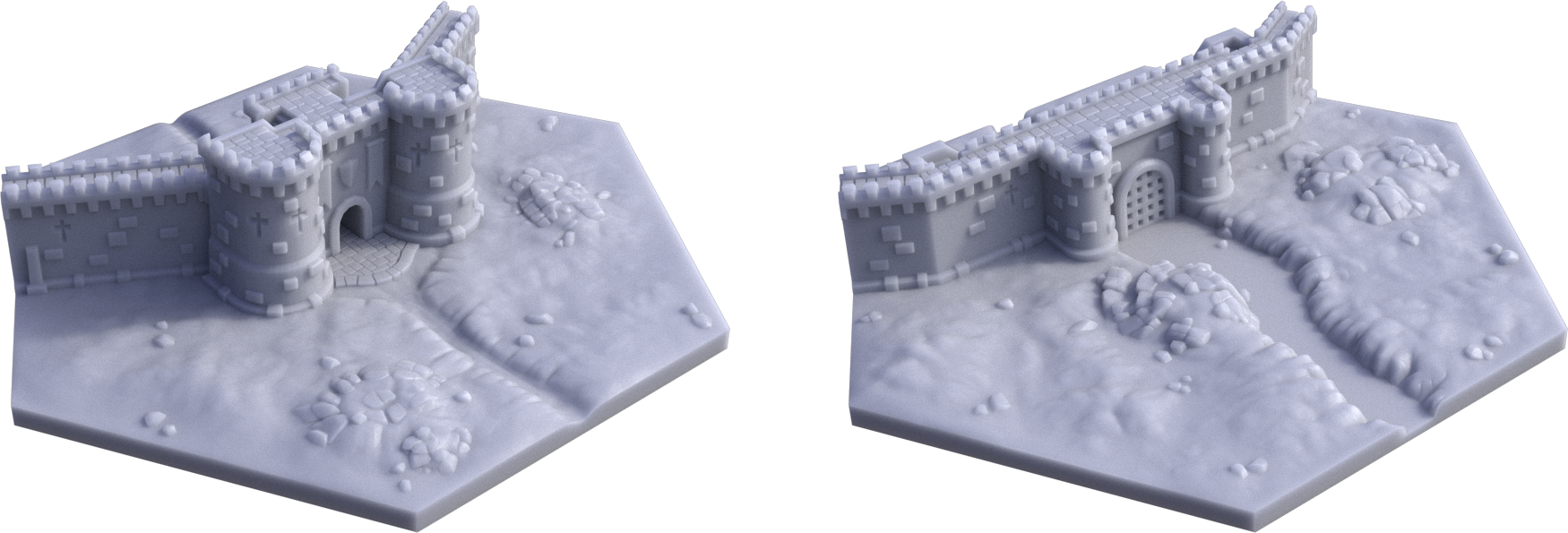 Epic Cities: Great Wall Set 01 Complete! — Hexton Hills