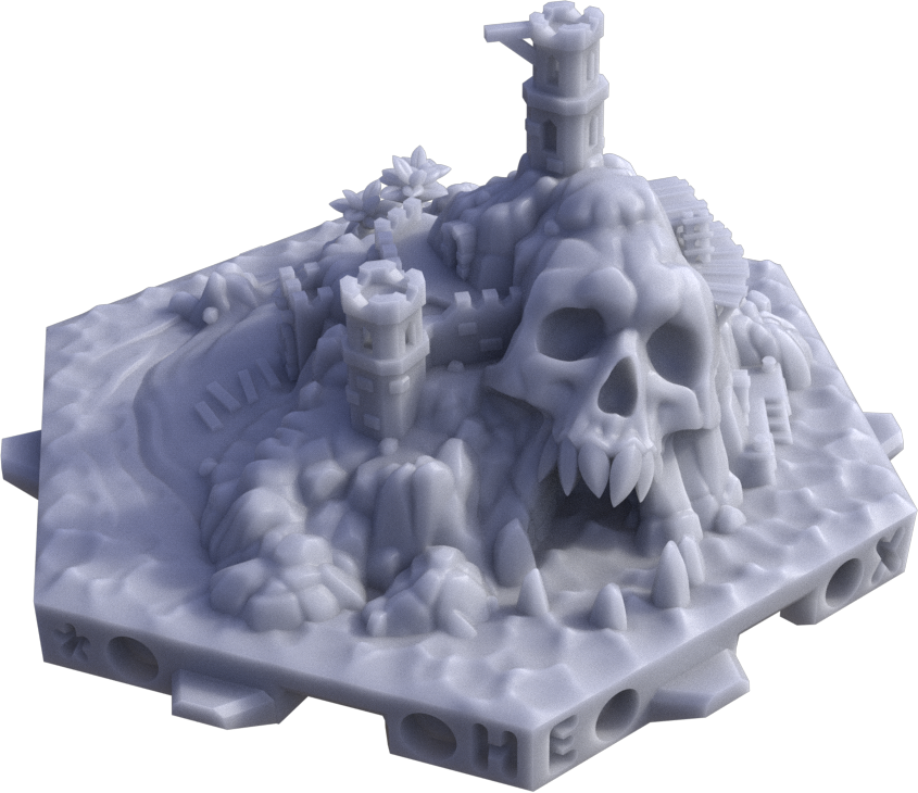 Hexton Hills | Modular 3D Campaign Hexes