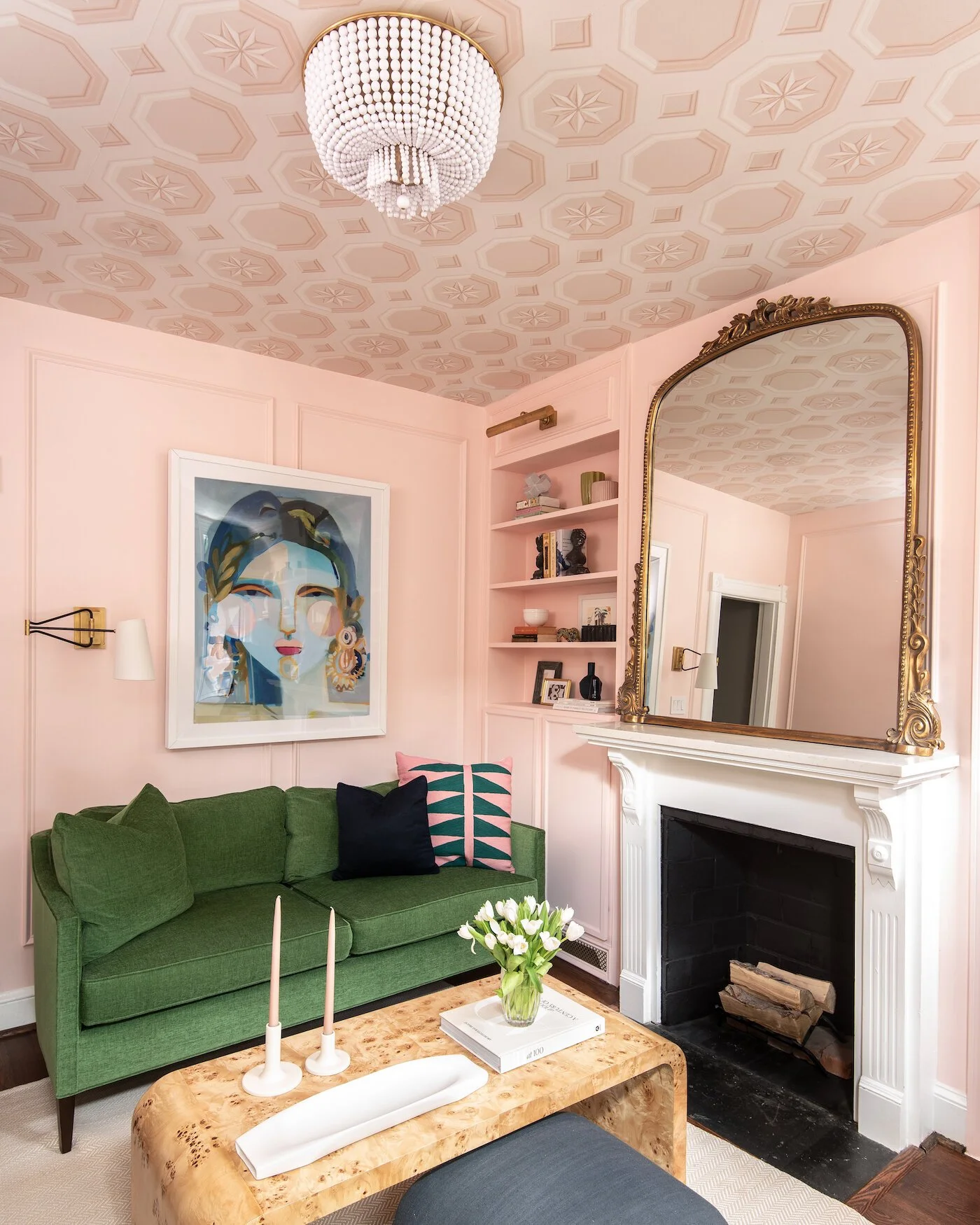 The Bold Capitol Hill Sitting Room — Shannon Claire Interiors