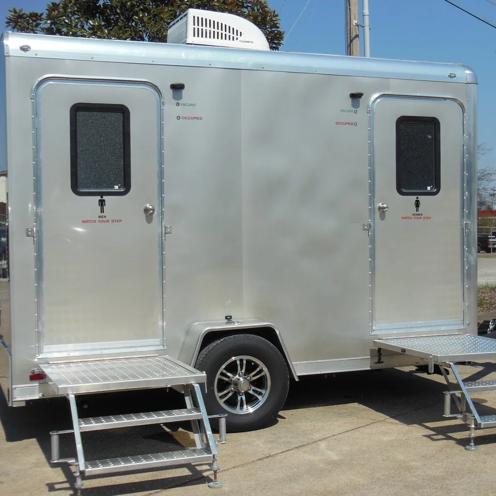 2-Stall Luxury Portable Restroom - Nashville