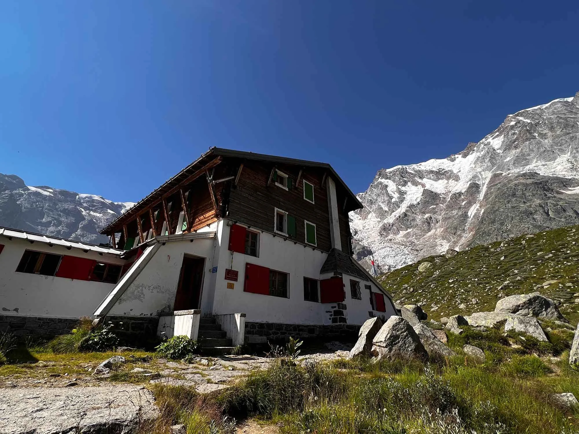 Hiking beneath the east face of Monte Rosa, Anzasca Valley — Step Beyond