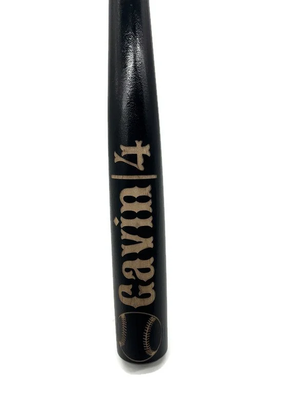 personalized Engraved Custom Full Size Wood Baseball Bat. — DAZE custom