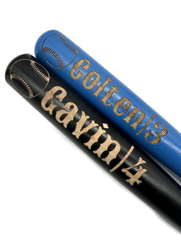 personalized Engraved Custom Full Size Wood Baseball Bat. — DAZE custom