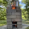 How to Make an Off-Grid Cooking Stove (ROCKET STOVE) From 25 Bricks ...