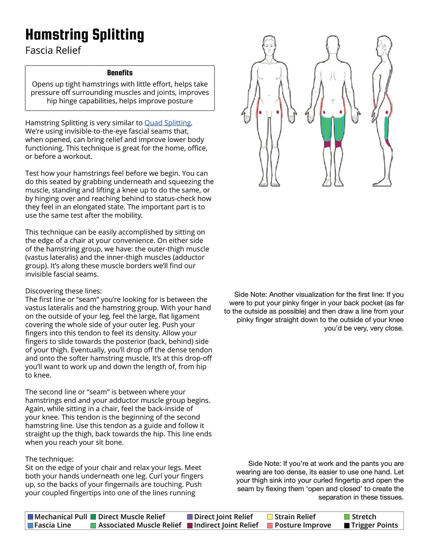 Hamstring Splitting | Vertical Mechanics