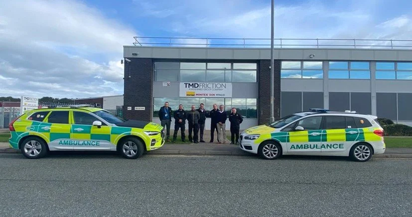 TMD Friction welcomes North East Ambulance Service to headquarters ...