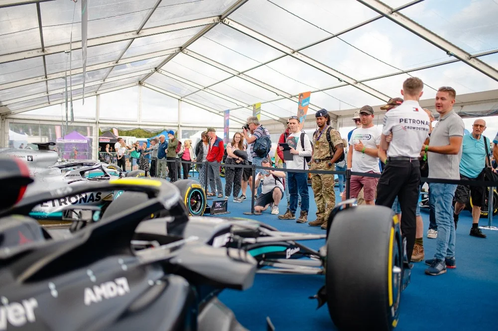 Special Mercedes-AMG Petronas power show at Silverstone — Your Source ...