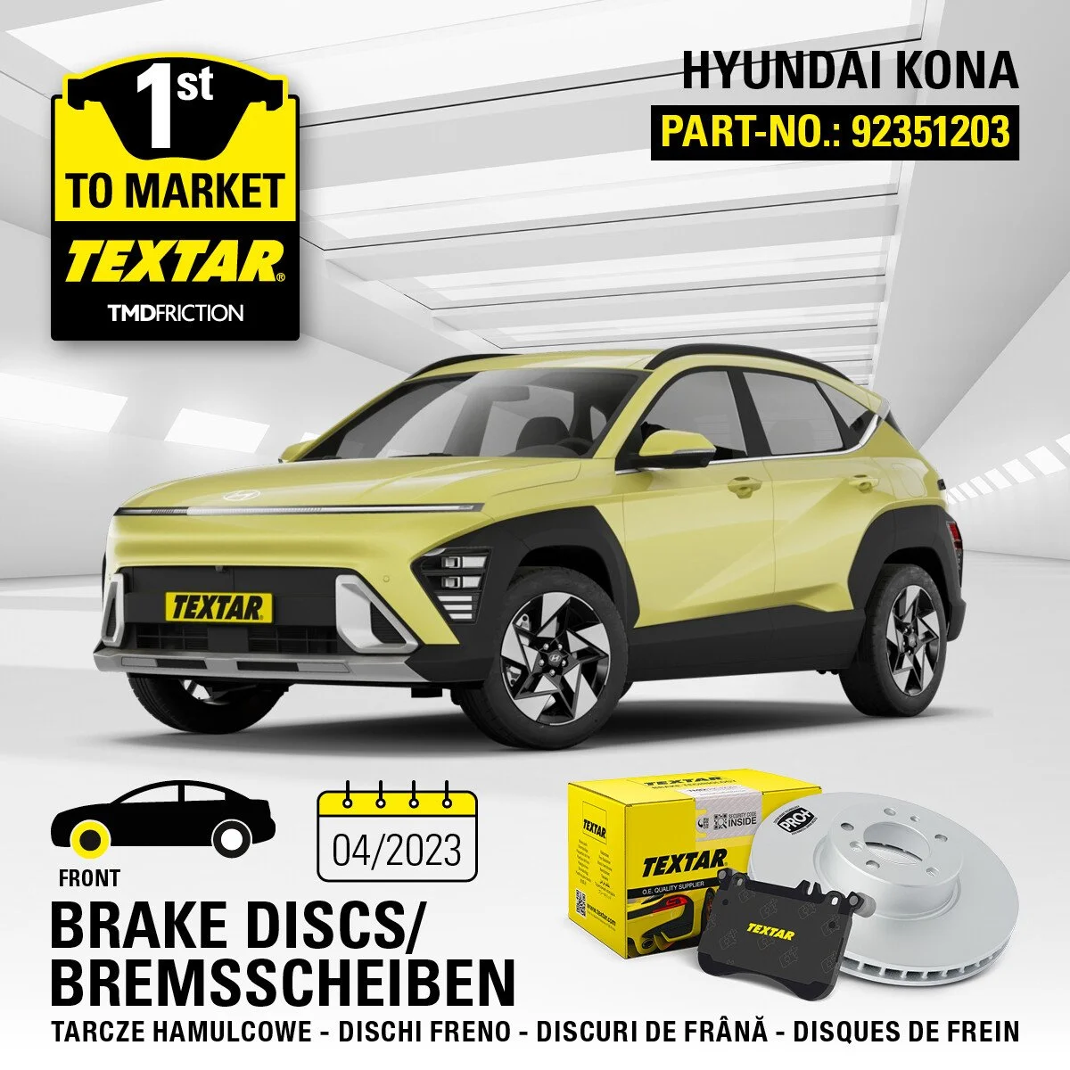 Textar launches First to Market, Updates for it’s Brake Pad and Disc ...