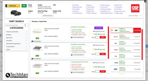 TechMan launches new GSF integration — Your Source for Automotive Aftermarket News