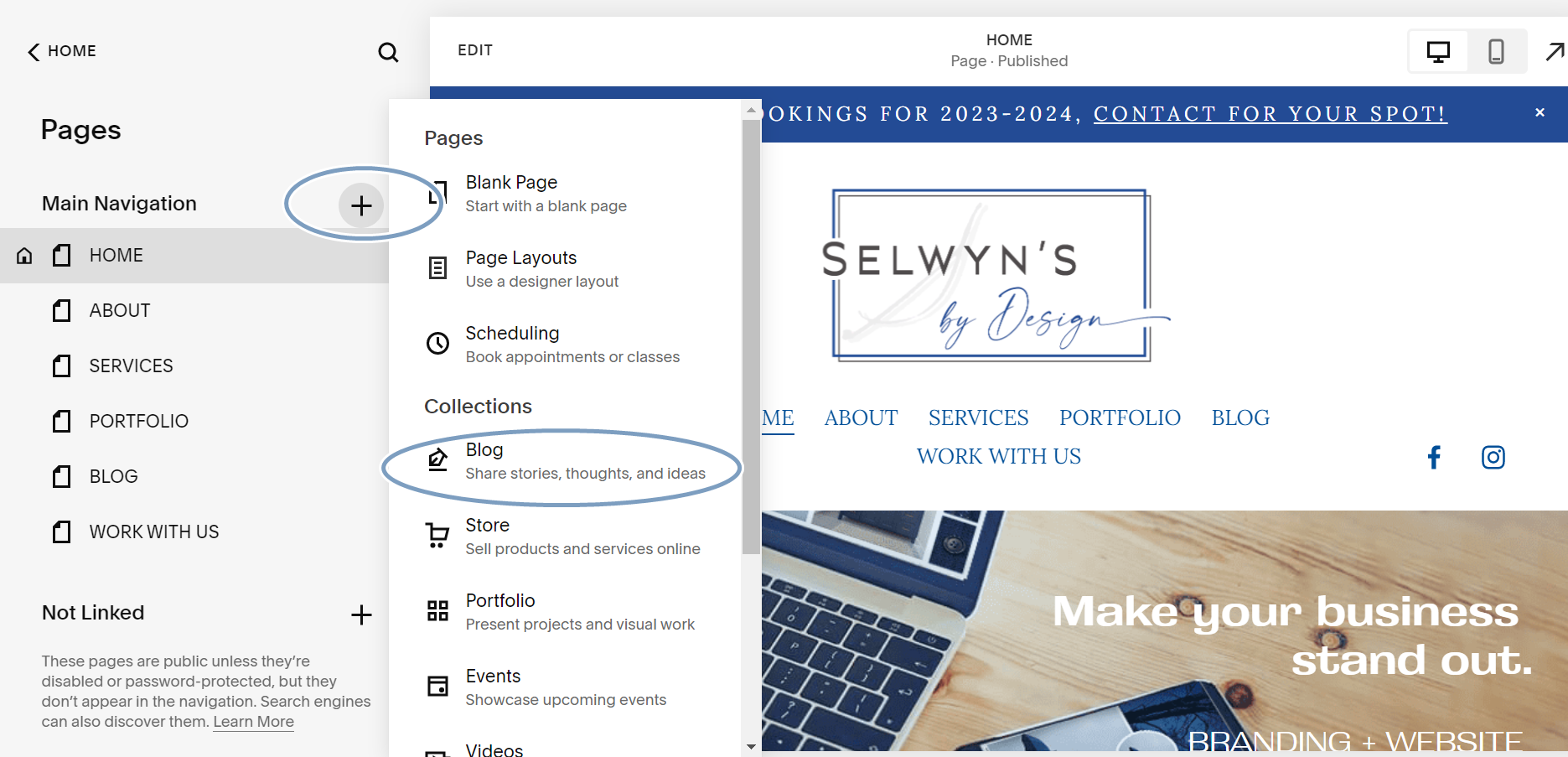 Unleash Your Inner Blogger: Adding a Blog to Your Squarespace Site Made ...