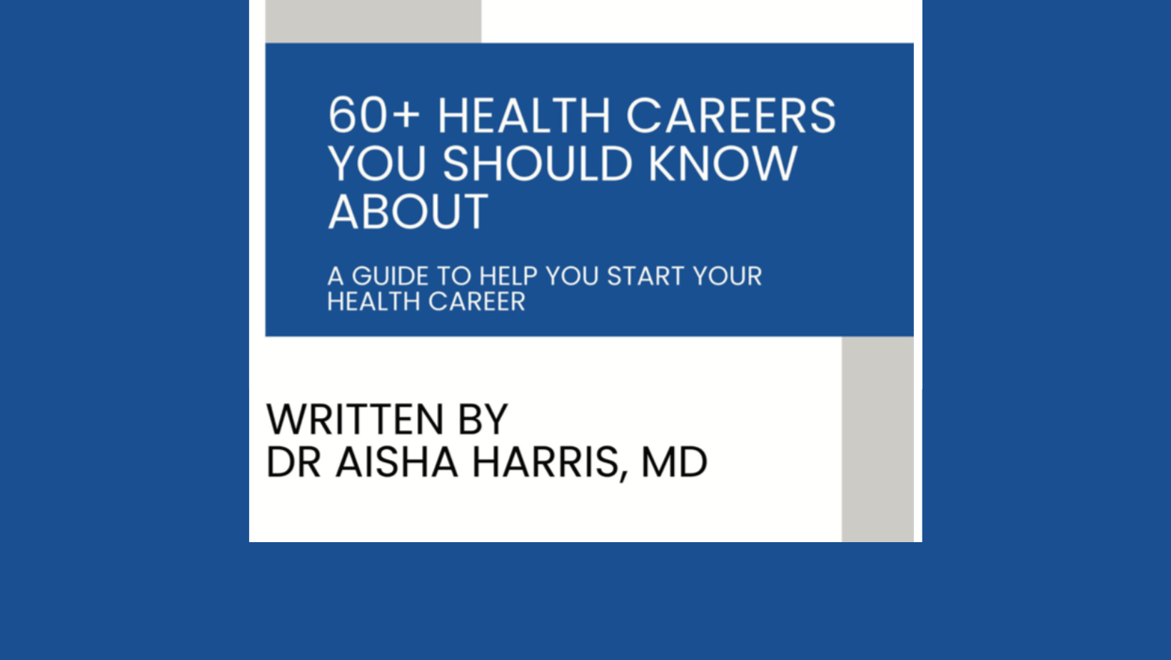 60+ Health Careers Book — Harris Family Health