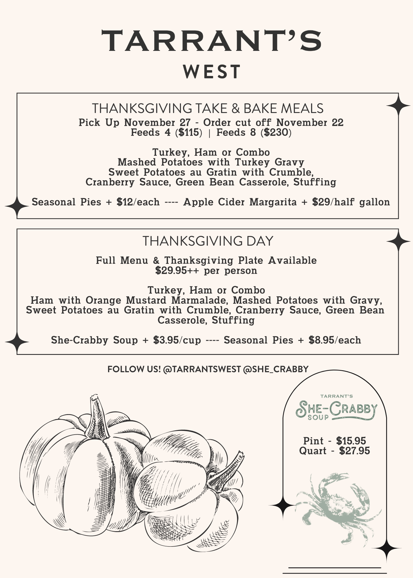 General 3 — Tarrant's West